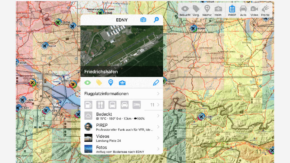 Neue Funktionen für die RunwayMap | aerokurier
